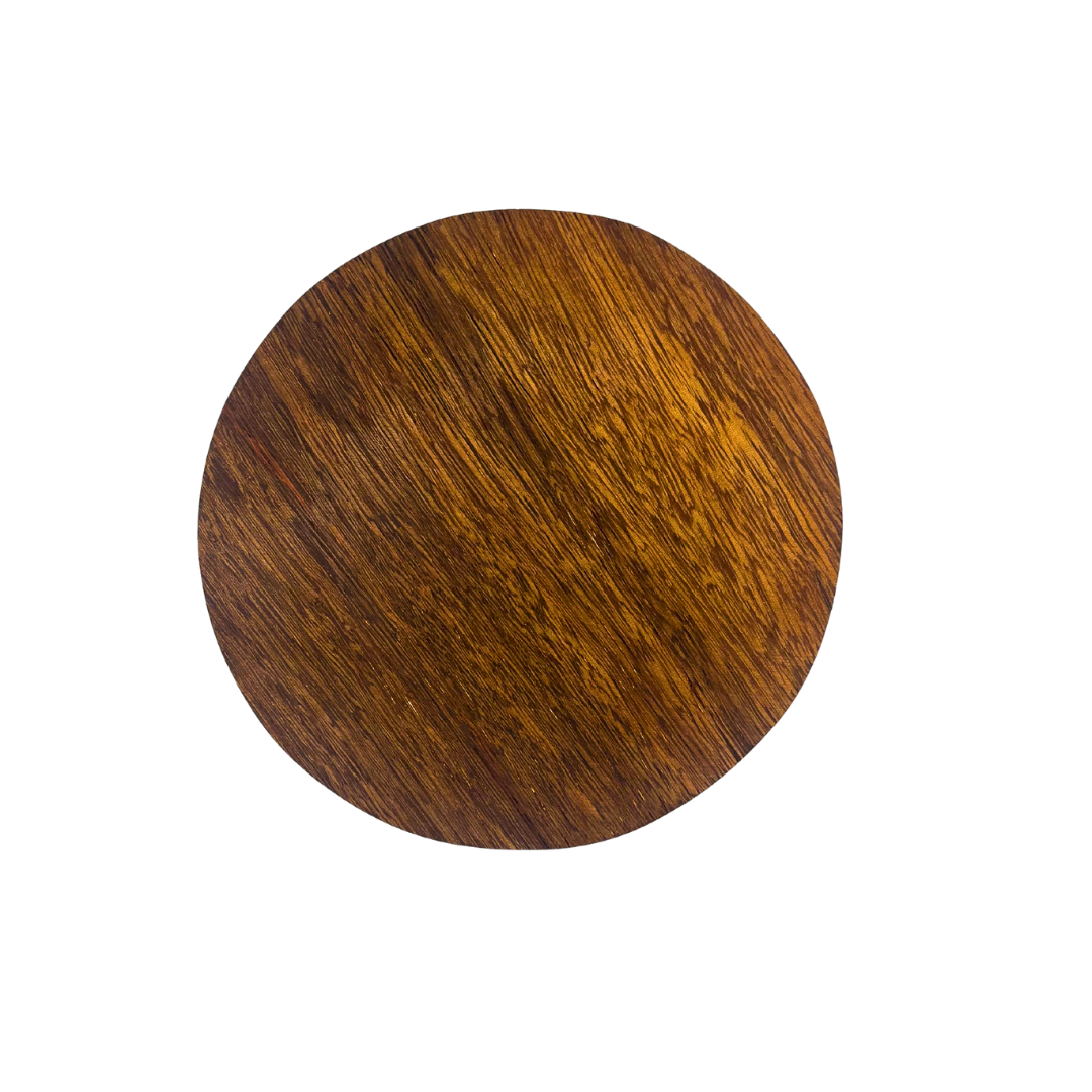Disque de noyer de Guyane Ø 130 x 70 mm